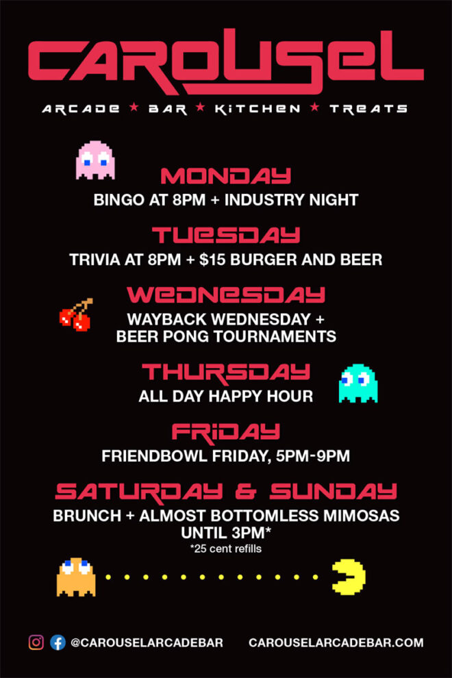 Carousel Arcade Bar - Glendale, AZ - Westgate Entertainment District